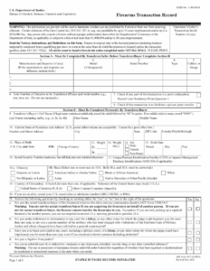 Printable Form 4473 - Free Printable Forms