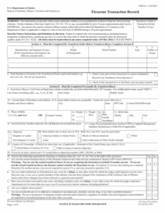 Printable Form 4473 Pdf - Free Printable Forms