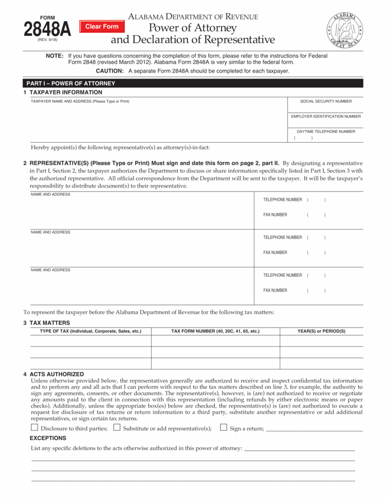Printable Alabama Income Tax Forms - Free Printable Forms
