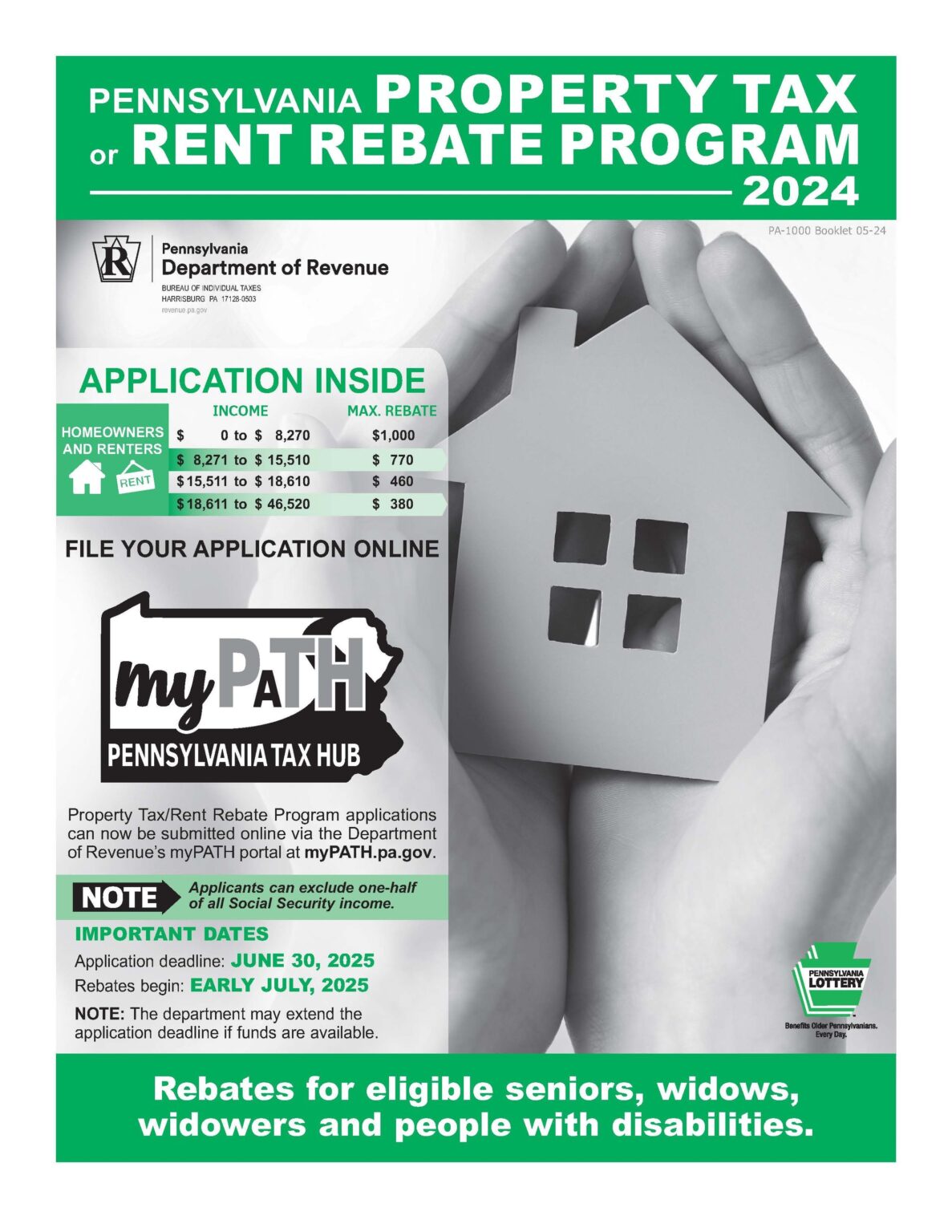 Pa Rent Rebate Form 2025 Printable - Free Printable Forms